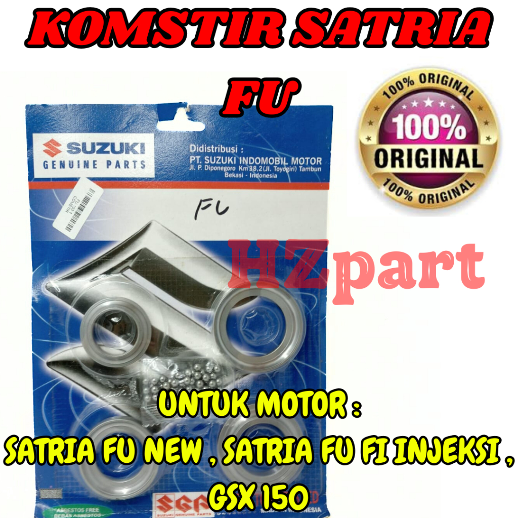 Jual KOMSTIR SUZUKI SATRIA FU ORIGINAL 100% SUZUKI COMSTIR SET SATRIA ...