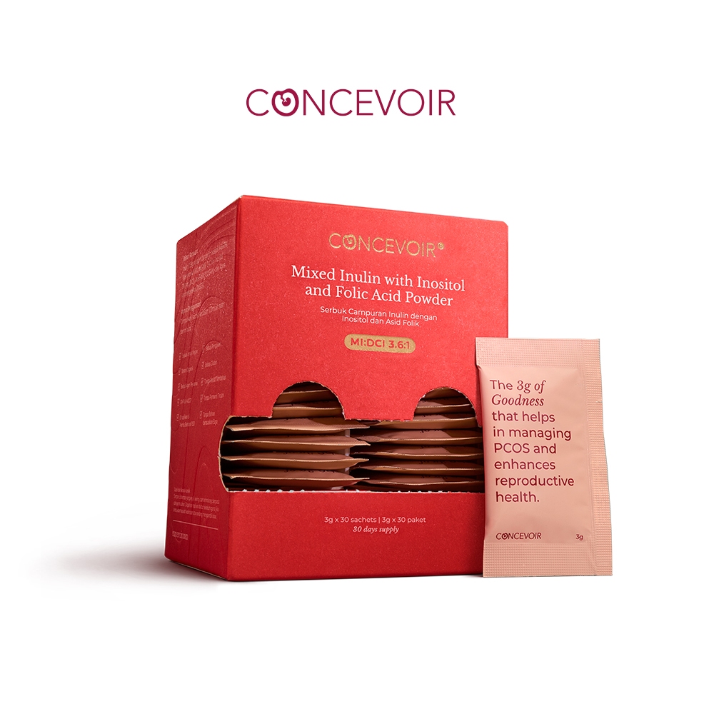 Jual CONCEVOIR | Myo-Inositol & D-Chiro Inositol Supplement Bubuk ...