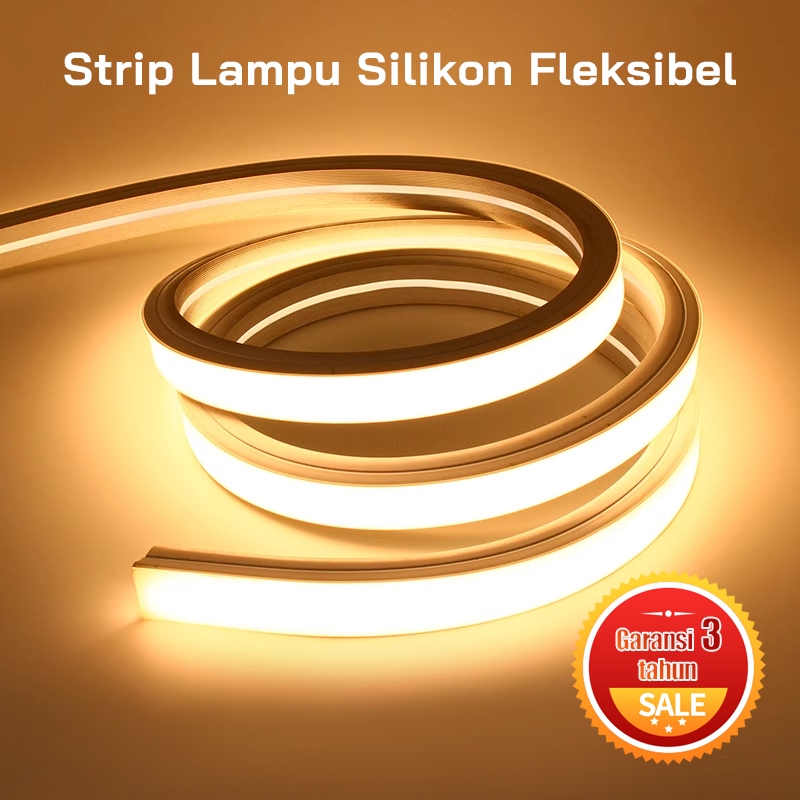 Jual 220V Silicone Tube Pelindung LED IP65 | Flexible 10*10mm ...