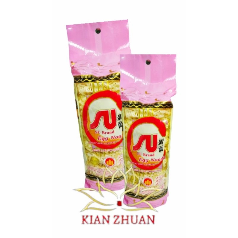 Jual SU Egg Noodles Mie Telur Gandum Terbuat Dari Gandum Tinggi Serat ...