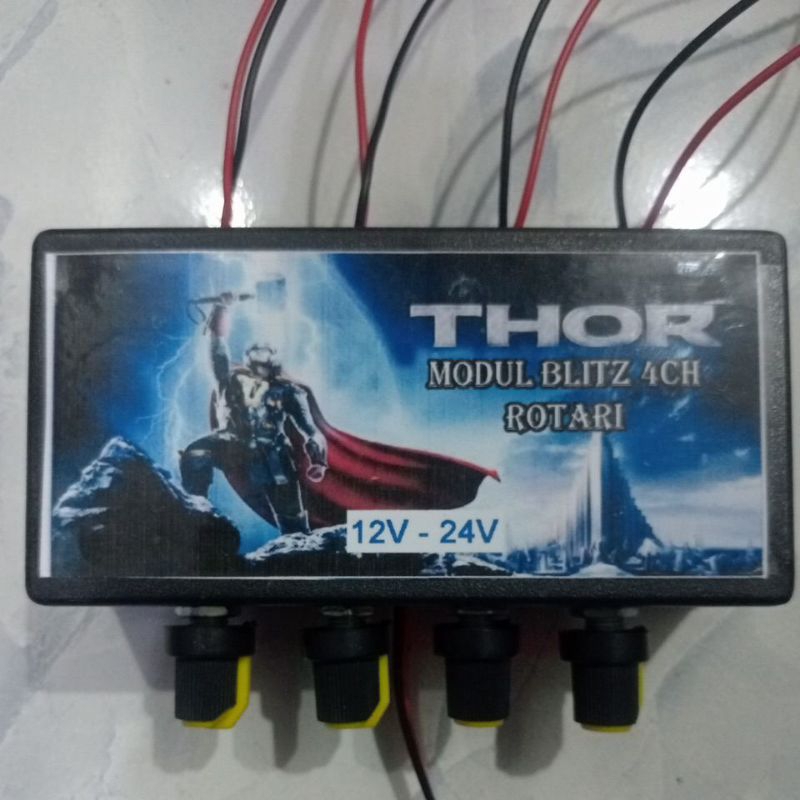 Jual MODUL BLITZ 4CH BUAT ROTARY 12V-24V | Shopee Indonesia