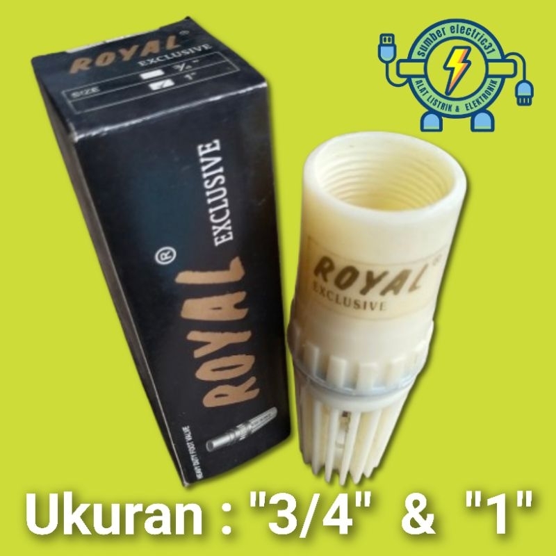 Jual Foot valve / foot klep valve PVC plastik panjang sarangan filter ...