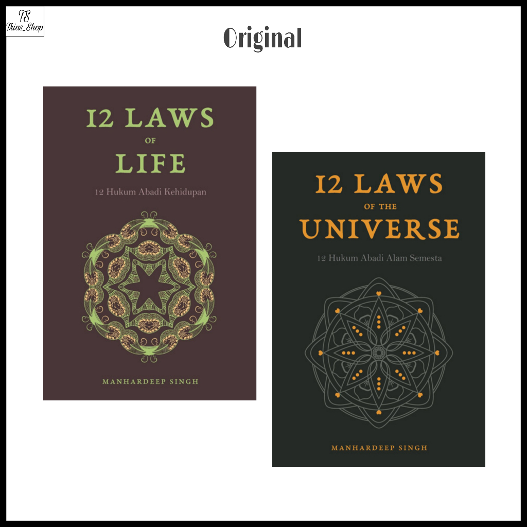 Jual Buku 12 Laws of Life 12 Hukum Abadi Kehidupan Dan 12 Laws of The ...