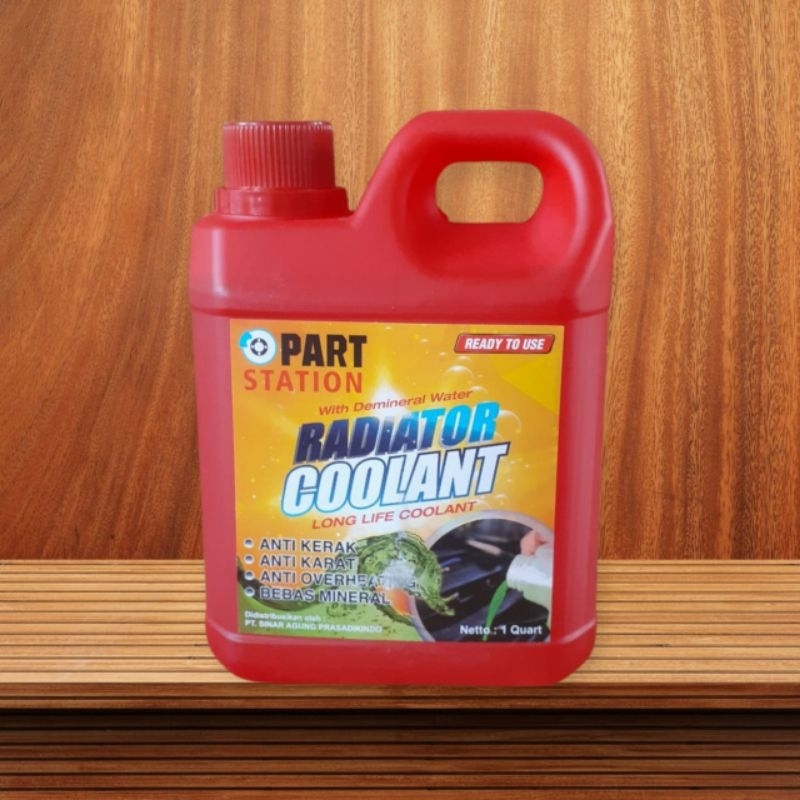 Jual Coolant radiator-air radiator merah 1 L | Shopee Indonesia