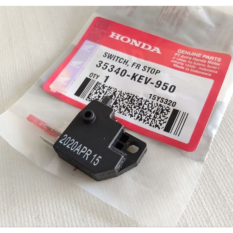 Jual SWIT SWITCH REM DEPAN FR SUPRA / BEAT / SCOOPY ( KEV ) | Shopee ...