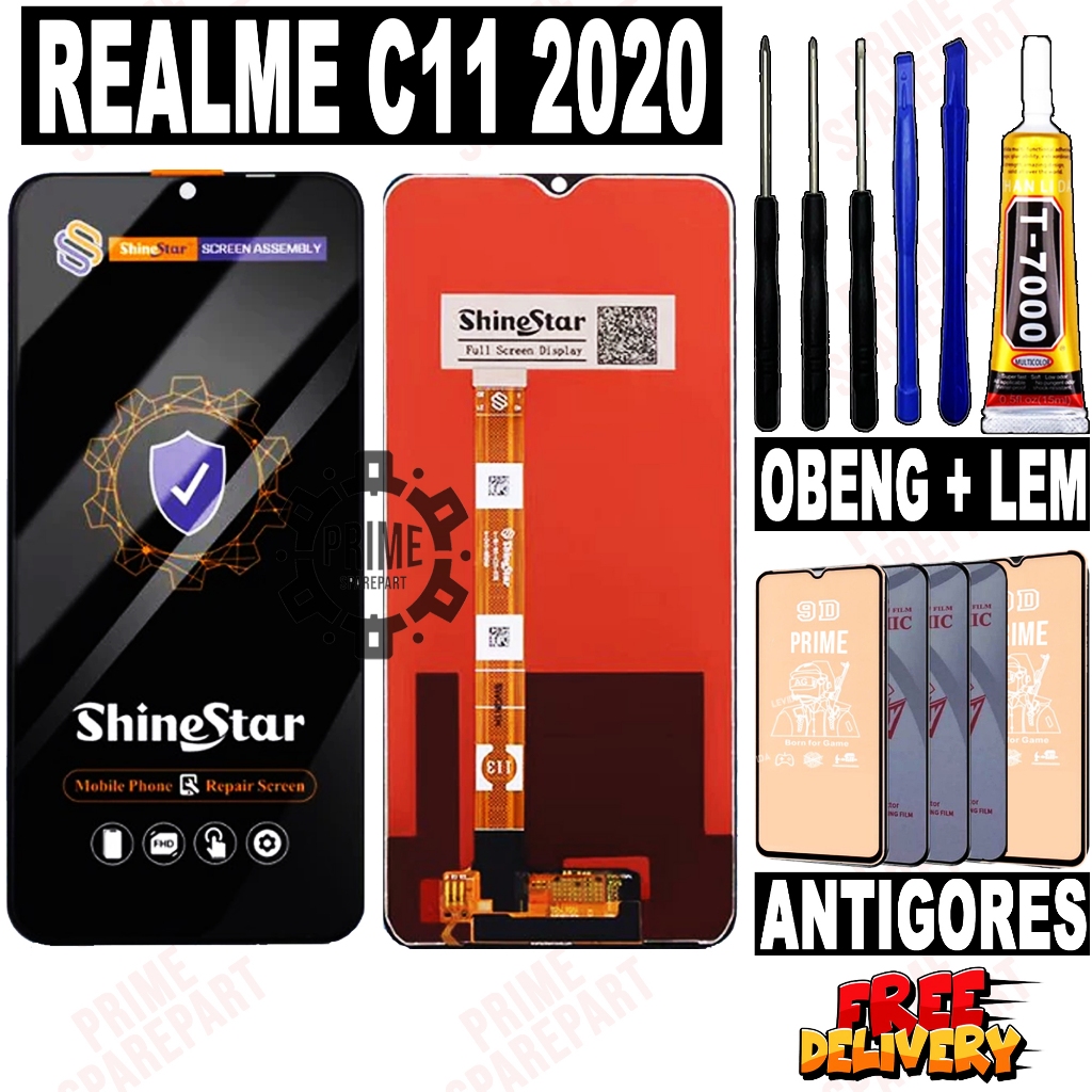 Jual LCD REALME C11 2020 ORIGINAL LCD TOUCHSCREEN FULLSET | Shopee ...