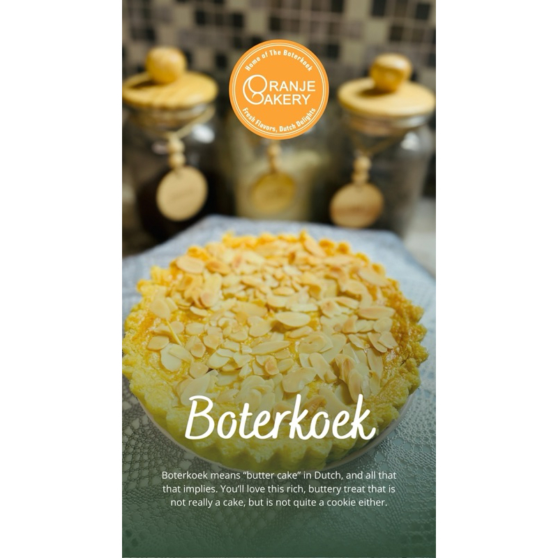 Jual Boterkoek Original Belanda Oranje Bakery | Shopee Indonesia