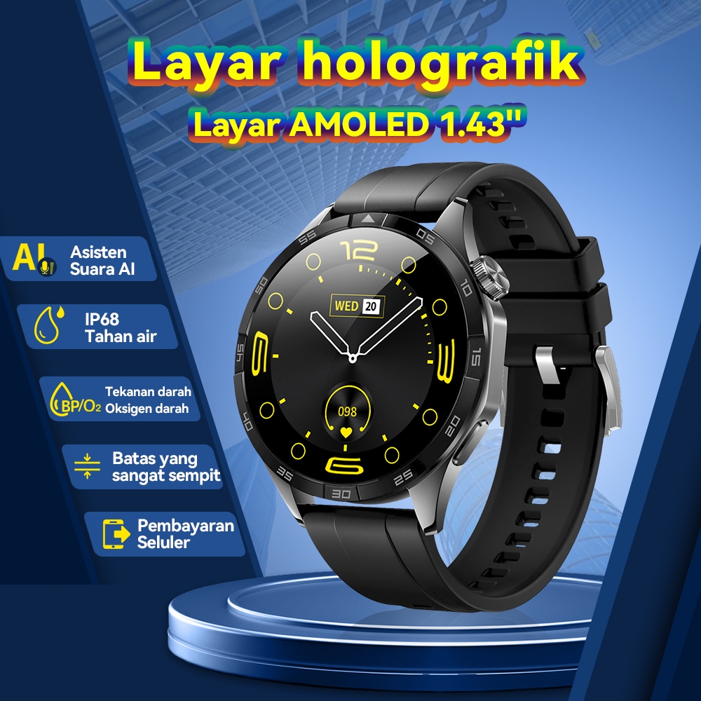 Jual VERNEE GW62 Smart Watch Jam Tangan Terbaru Jam Tangan Smart Watch ...