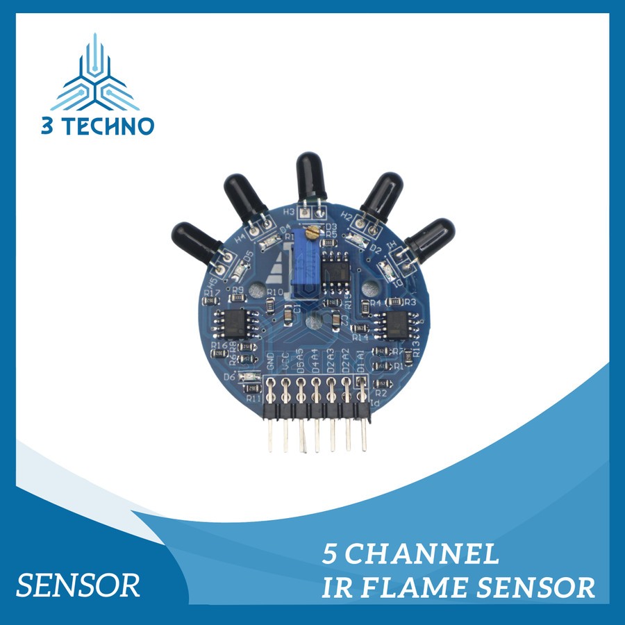Jual INFRARED IR FLAME SENSOR MODULE 5 CHANNEL | Shopee Indonesia