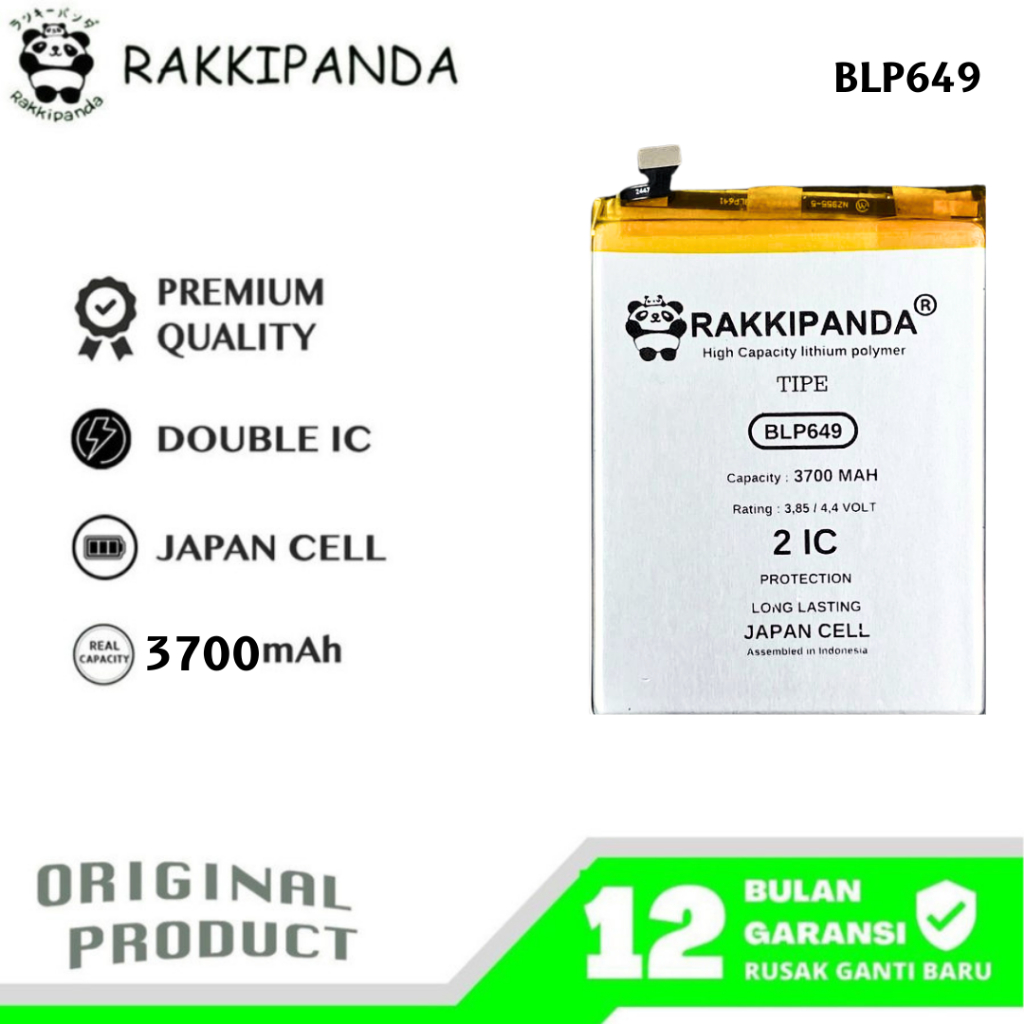 Jual RakkiPanda - BLP649 A83 Batre Batrai Baterai | Shopee Indonesia