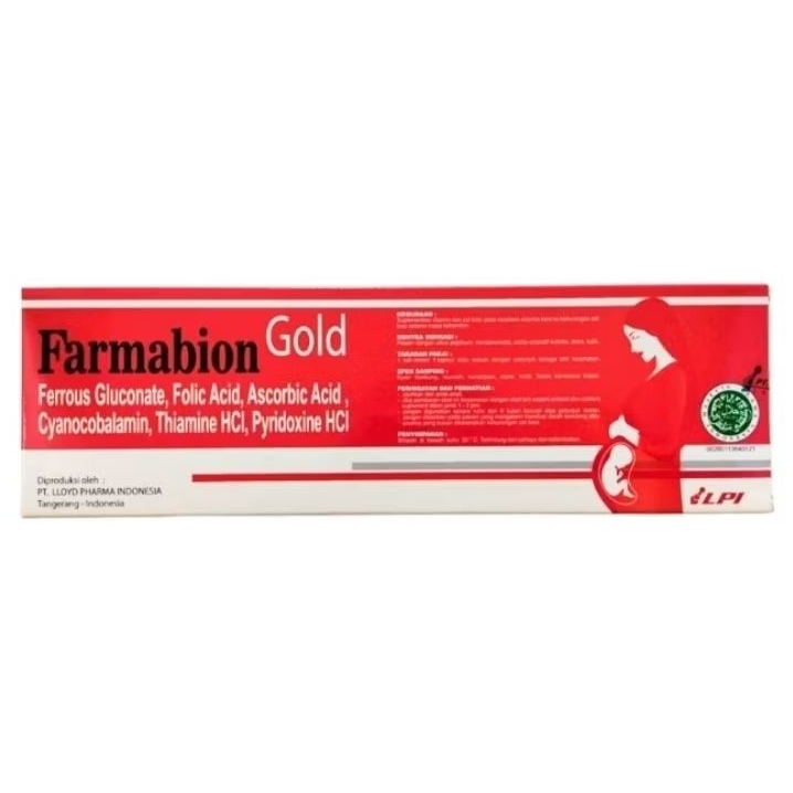 Jual FARMABION GOLD (30's /Dus) - Multivitamin + Zat Besi | Shopee ...