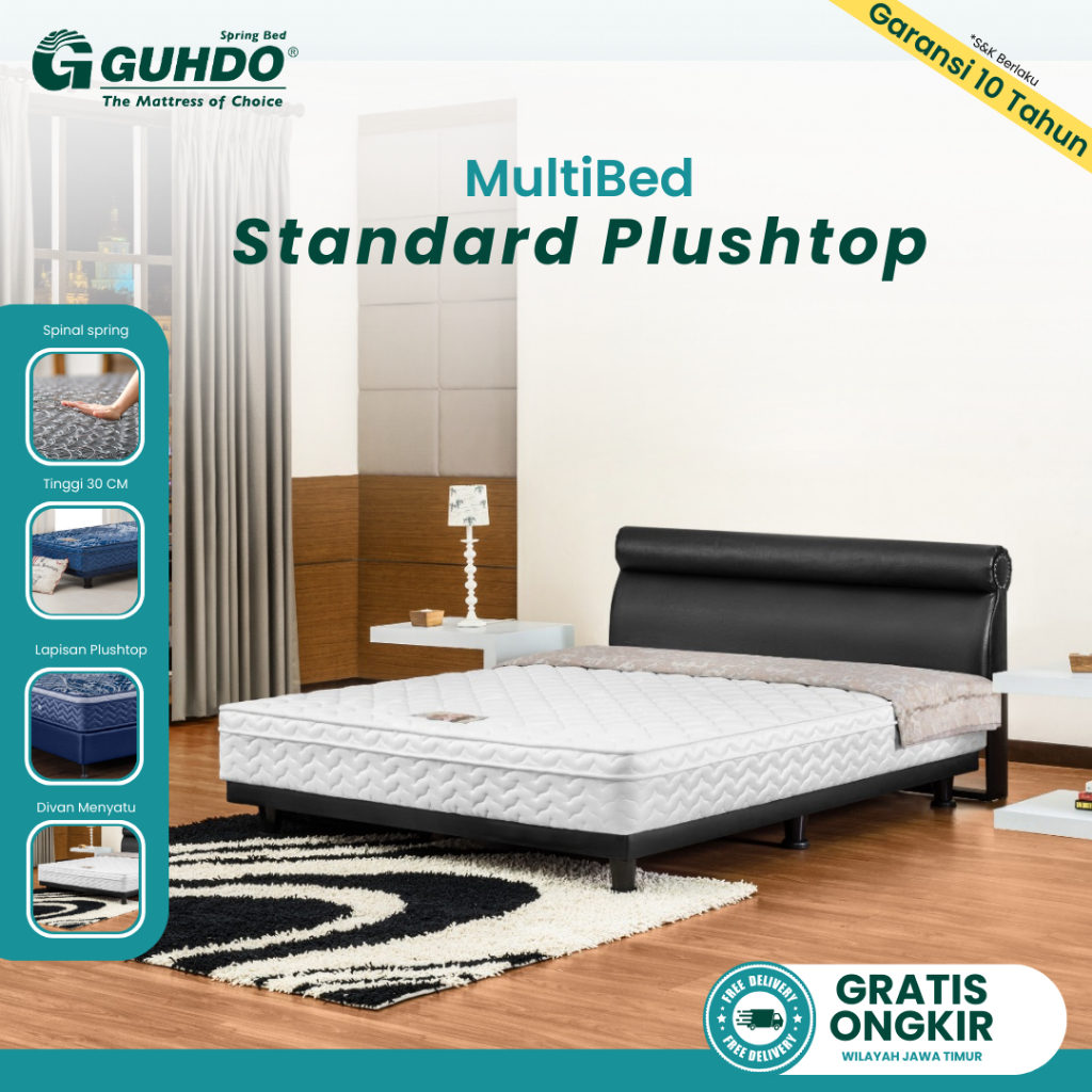 Jual GUHDO Kasur Multibed Standard Plushtop (Tanpa sandaran) | Shopee Indonesia