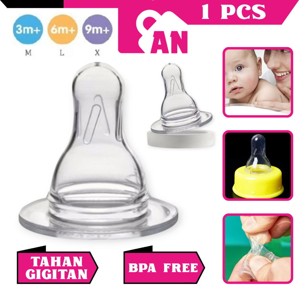 Jual 1PCS Dot Botol Bayi Standart Pengganti Pigeon Nipple Baby BPA ...