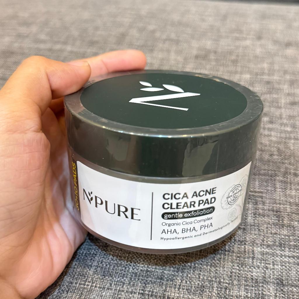 Jual NPURE Acne Clear Pad Cica Acne Exfoliating Pad (40 pads) | Shopee ...
