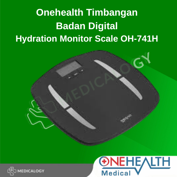 Jual Onehealth Timbangan Badan Digital Hydration Monitor Scale OH-741H ...