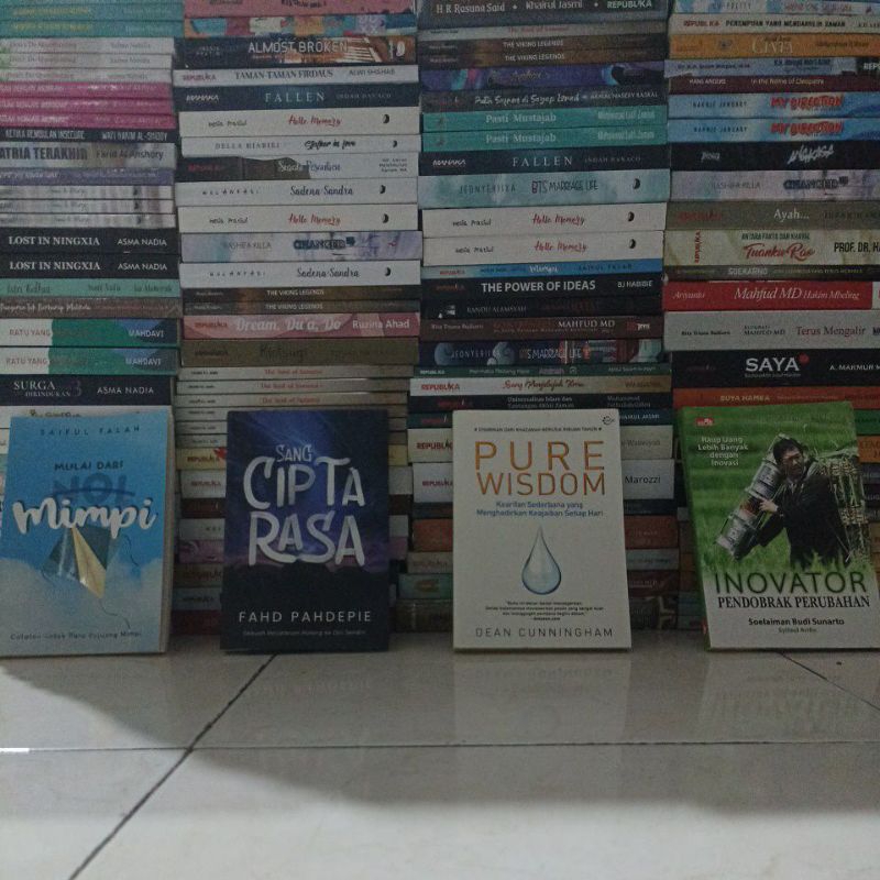 Jual OBRAL BUKU MOTIVASI PENGEMBANGAN DIRI KARIR SELF IMPROVEMENT BACAAN INSPIRASI 9 RB AN ...