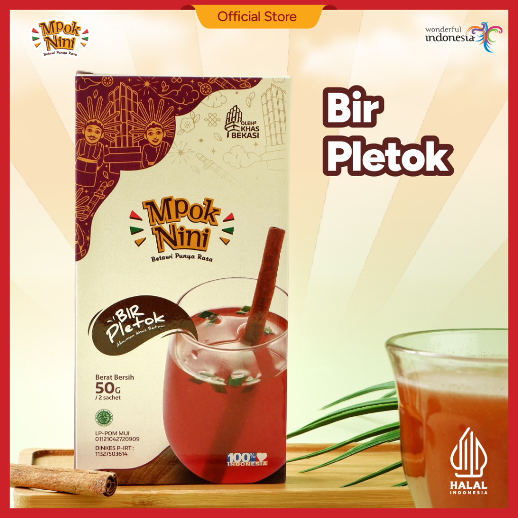Jual MPOK NINI - Bir Pletok Bubuk khas Betawi Bekasi - Oleh-Oleh khas ...