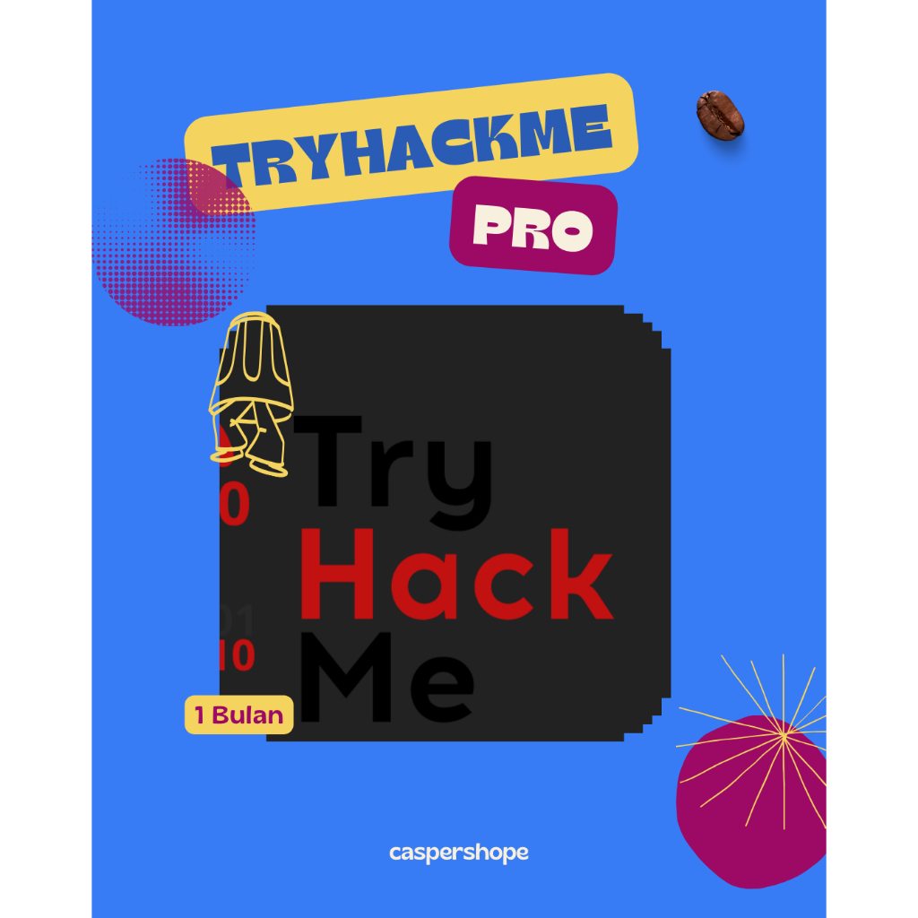 Jual [BIG PROMO] Voucher Tryhackme Belajar Hacking 1 Bulan & 3 Bulan ...