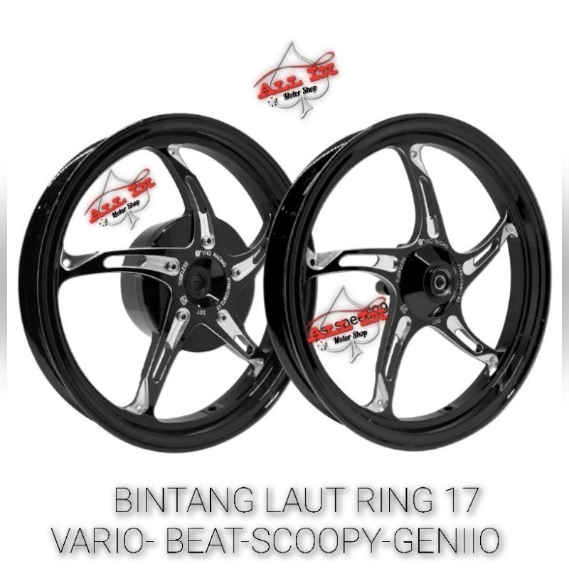 Jual VELG RACING VND NEW SPEED RING 17 VARIO 110 125 150 160 CBS BEAT SCOOPY GENIO BINTANG LAUT ...