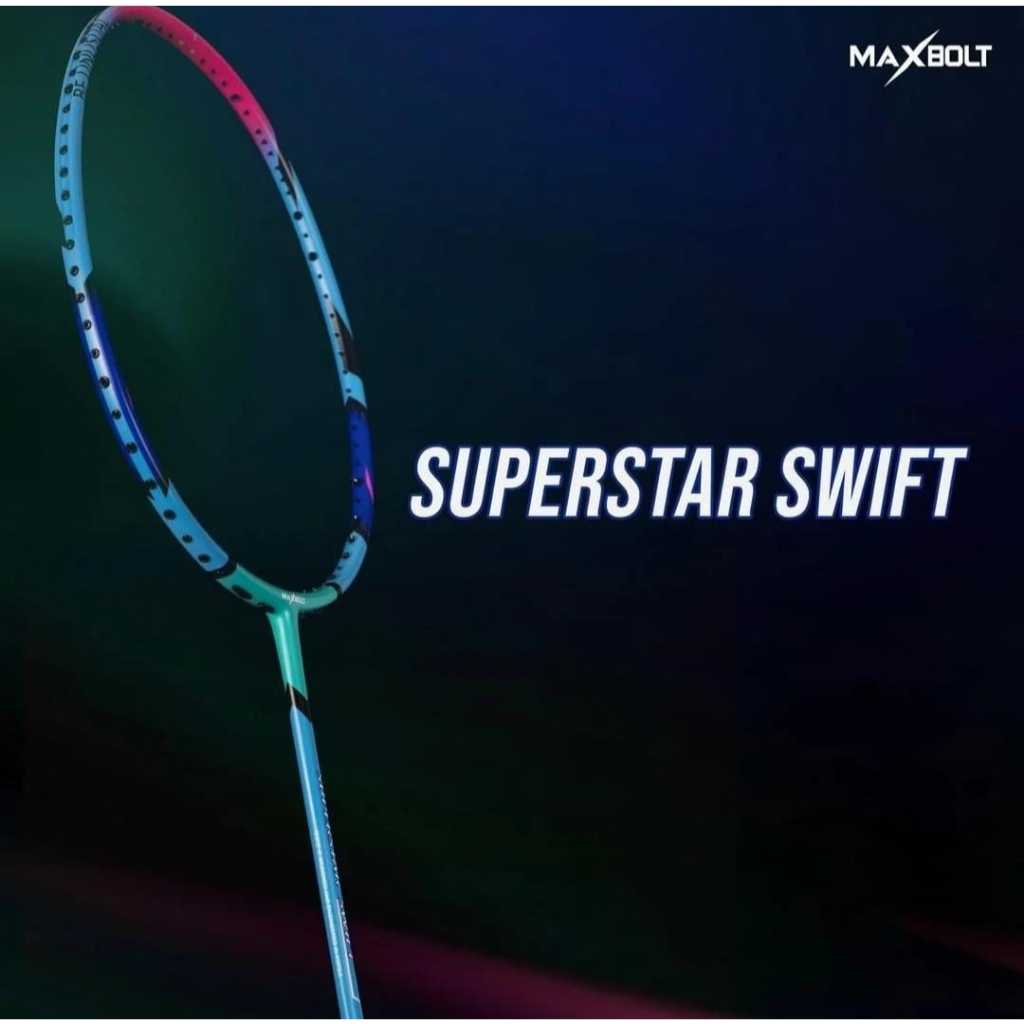 Jual Raket Badminton Maxbolt SUPER STAR SWIFT / SUPERSTAR SWIFT - Blue ...