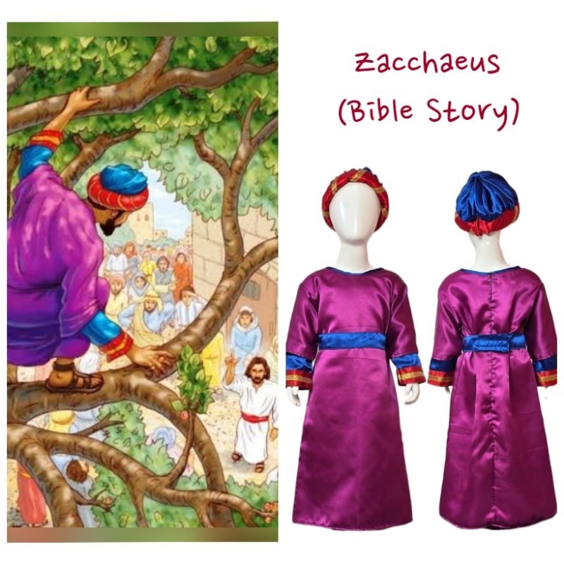 Jual Zakheus Kostum Keagamaan Cerita Alkitab Anak Dan Dewasa Costume ...