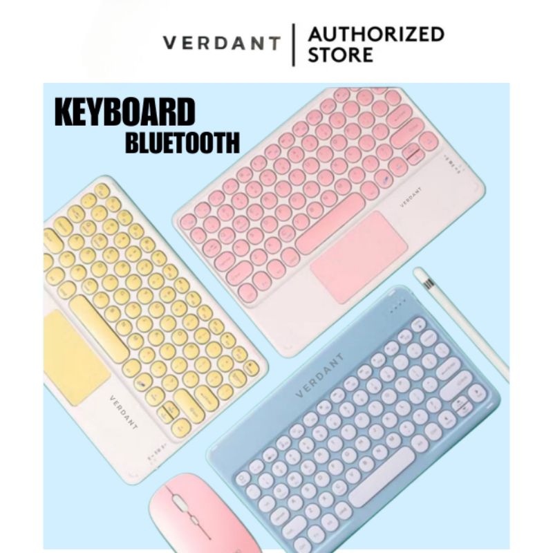Jual KEYBOARD BLUETOOTH VK-101 & VK-102M PAD PHONE TABLET WIRELESS ...