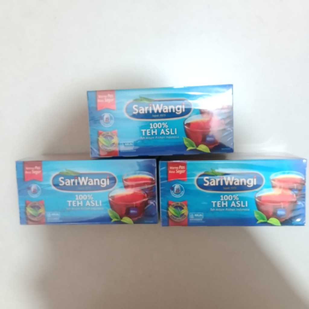 Jual Teh Celup Sariwangi isi 25 pcs 1 Box | Shopee Indonesia