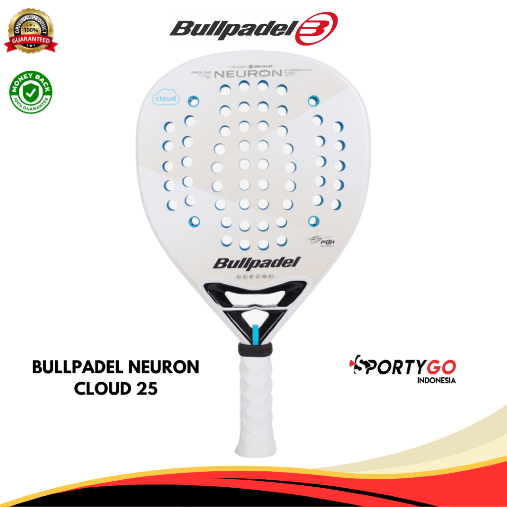 Jual Padel Racket BULLPADEL Neuron Cloud 25 | Raket Padel BULLPADEL ...