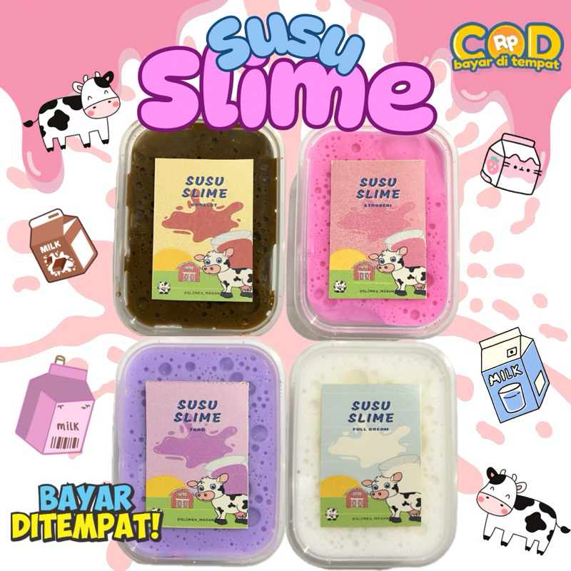Jual [COD] SUSU SLIME BY SLIMEX_MEDAN || TOFU SLIME || SLIME MEDAN || JUAL SLIME MURAH || MAINAN ...