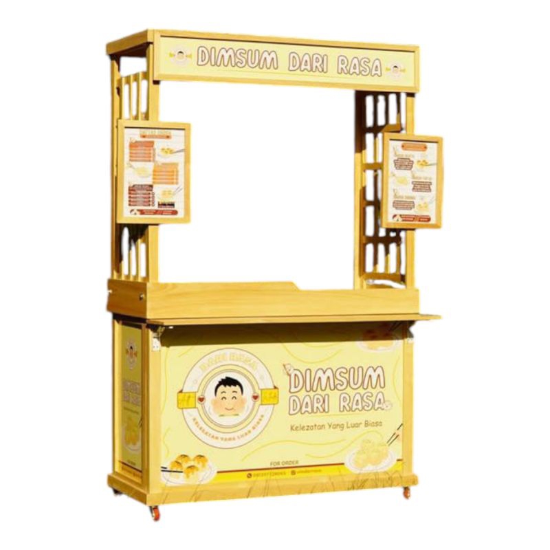 Jual booth lipat portable atap/ booth jualan/ meja dagang/ booth ...