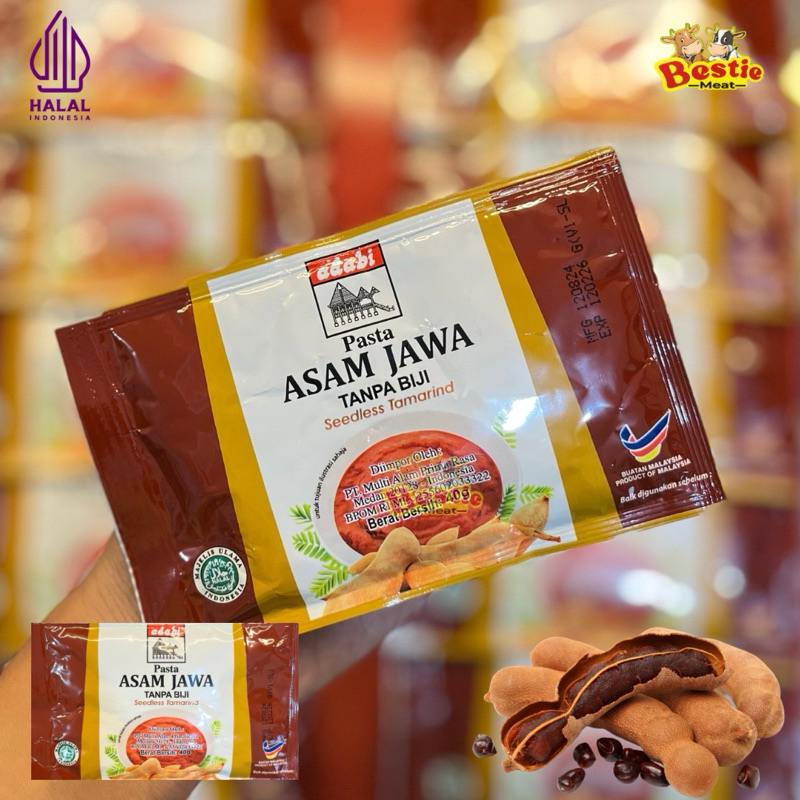 Jual Adabi Asam Jawa Tamarind Paste Tanpa Biji 40g | Shopee Indonesia