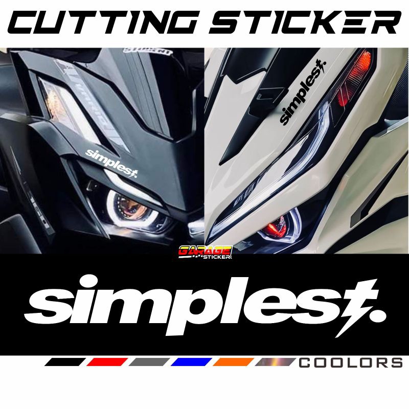 Jual Stiker simplest sederhana cutting sticker | Shopee Indonesia