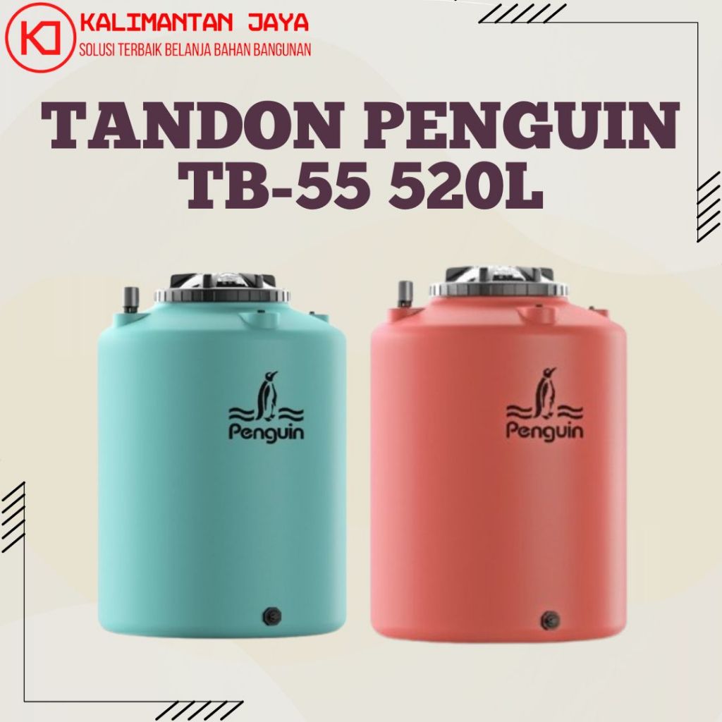 Jual TANDON AIR PVC PENGUIN TB-55 520L+ RADAR | Shopee Indonesia