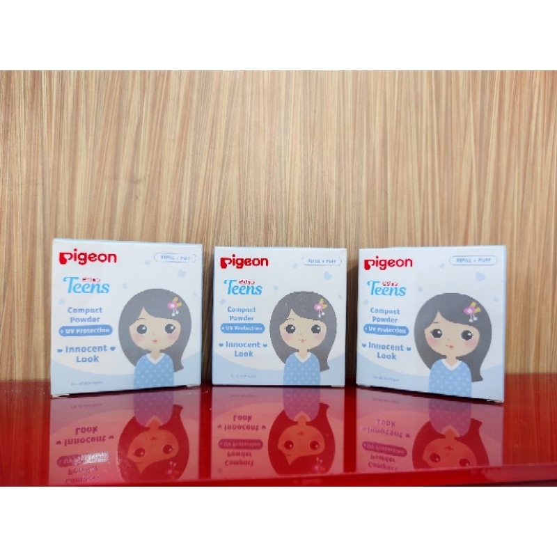 Jual Pigeon Teens Compact Powder Refil | Shopee Indonesia