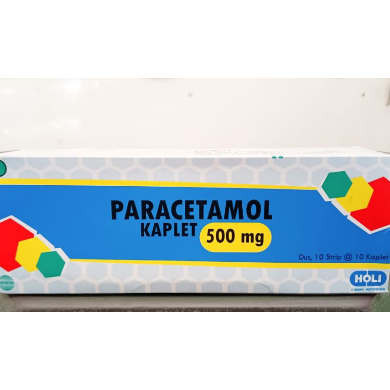 Jual Paracetamol 500mg Holi per Box isi 100 kaplet | Shopee Indonesia