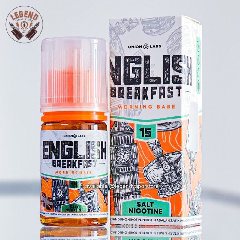 Jual SALT NIC - LIQUID ENGLISH BREAKFAST V3 Morning Babe 30ML AUTHENTIC ...