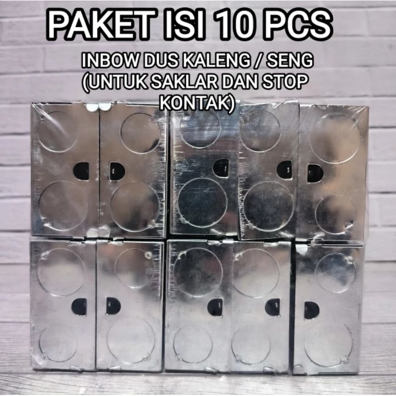 Jual ( PAKET ISI 10 PCS ) Imbodus Kaleng / IB Dus / Seng / Metal ...