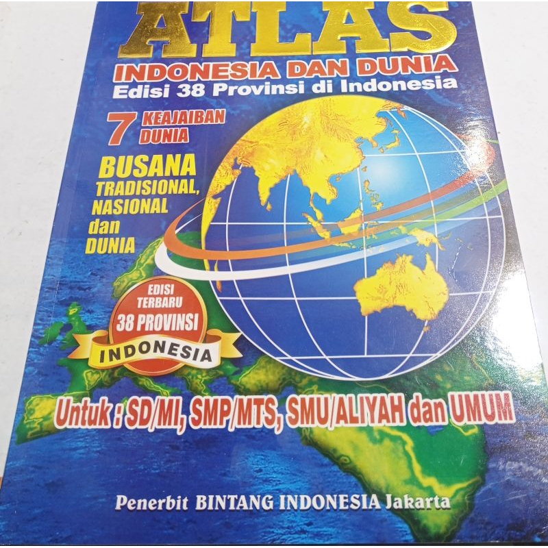 Jual Buku Atlas Indonesia dan dunia | Shopee Indonesia