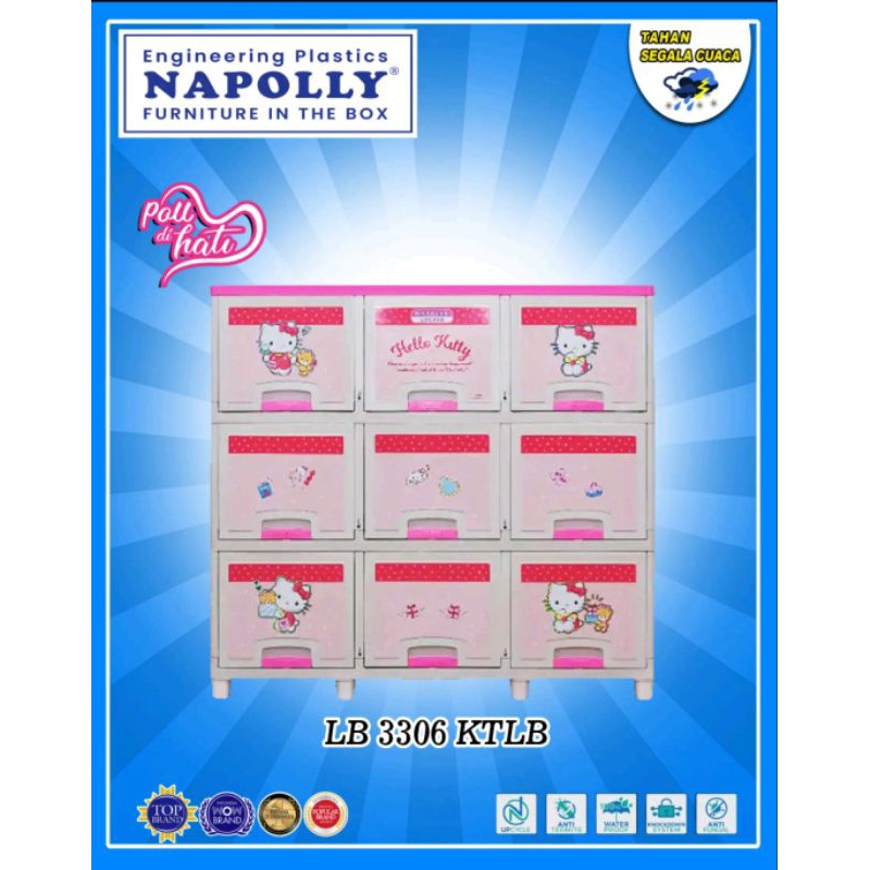 Jual Locker Box Napolly 3309 KTLB | Shopee Indonesia