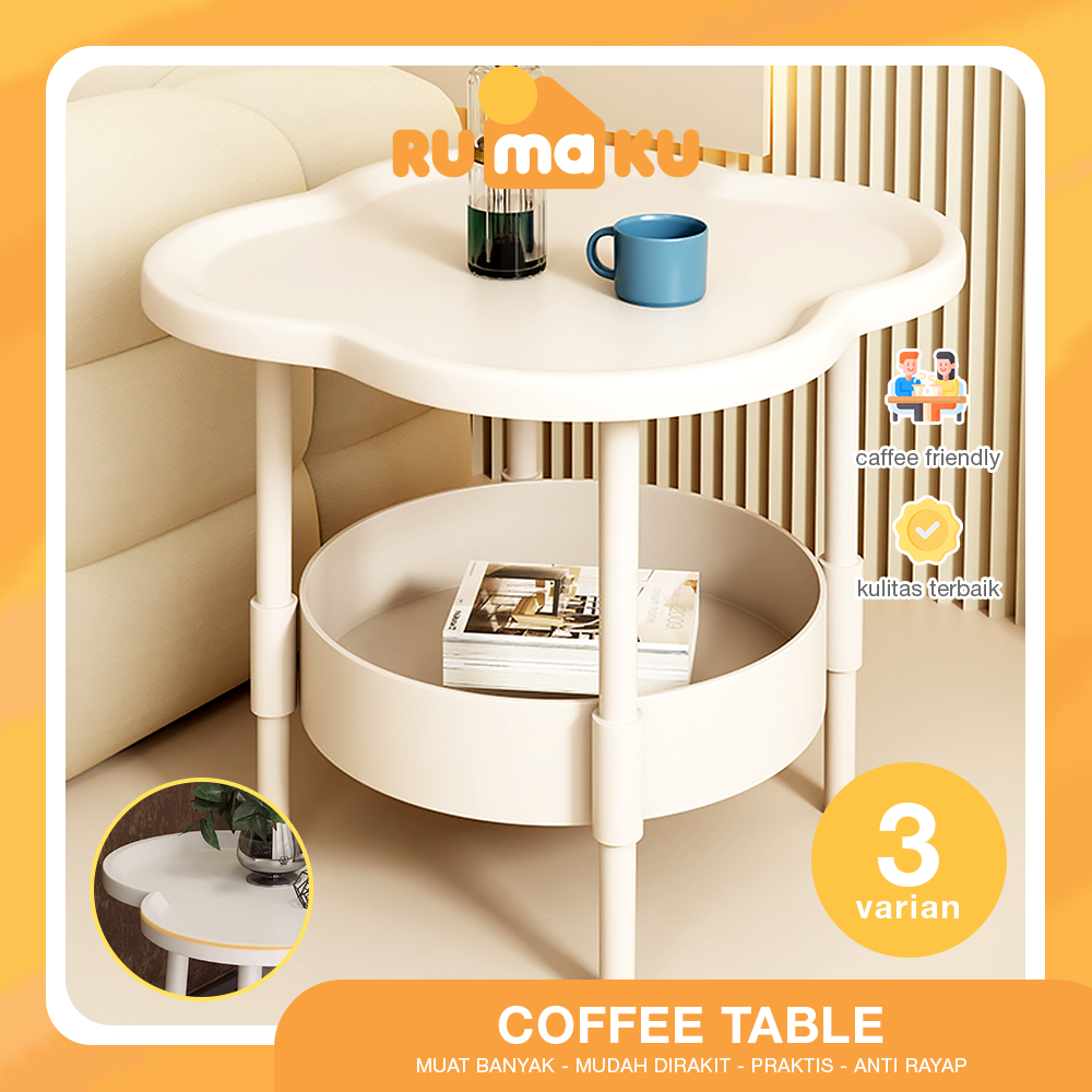 Jual Rumaku Meja Tamu Minimalis Serbaguna Meja Kopi Sudut Teras Coffee ...