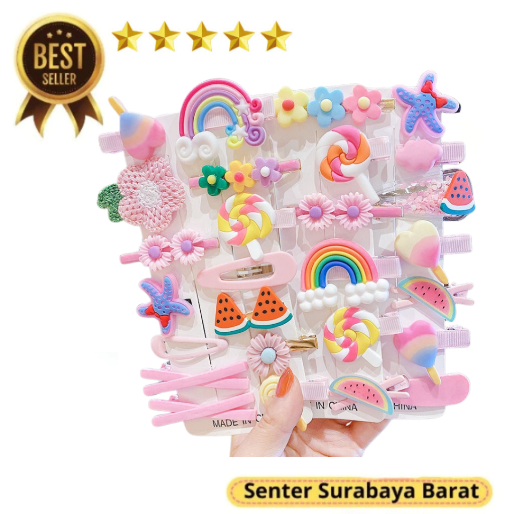 Jual (ISI 10PCS - 14 PCS) JEPIT BEBEK LUCU - JEPIT ANAK LUCU | Shopee ...