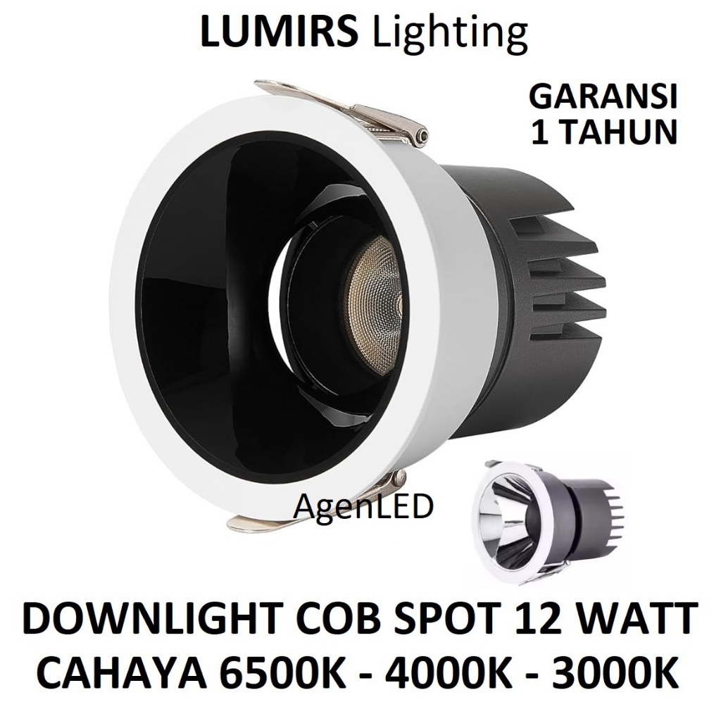 Jual Lampu LED 12W Spotlight Plafon 12 watt Sorot Downlight IB INBOW ...