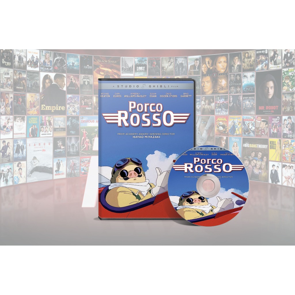 Jual DVD Film Animasi Ghibli Porco Rosso & Pom Poko (1992-1994 ...