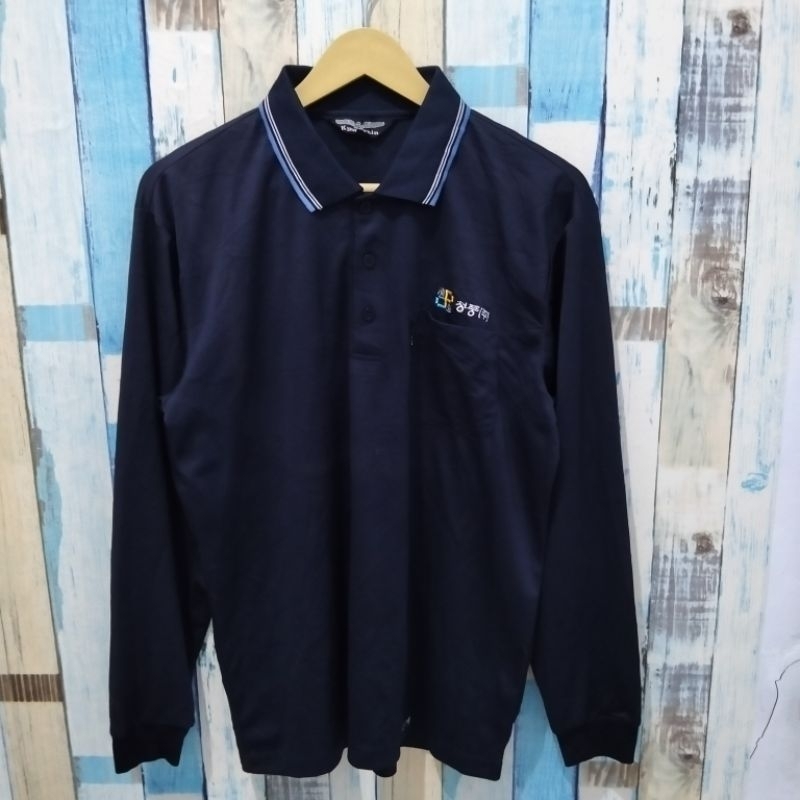 Jual kaos polo lengan panjang second | Shopee Indonesia