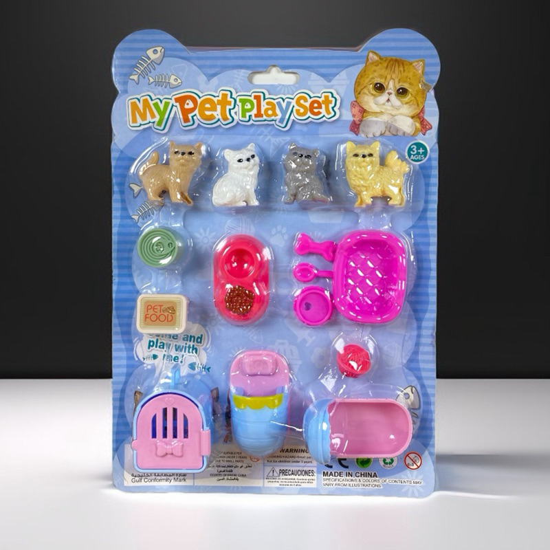 Jual MAINAN MY PET PLAY SET 9077 / MAINAN SET PELIHARAAN LENGKAP / MY ...