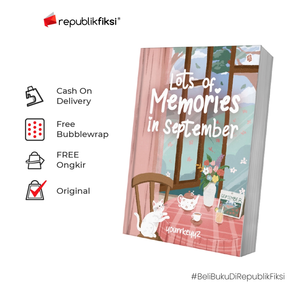 Jual Buku Novel Lots of Memories in September - Yourrkeyyz - Bukune ...