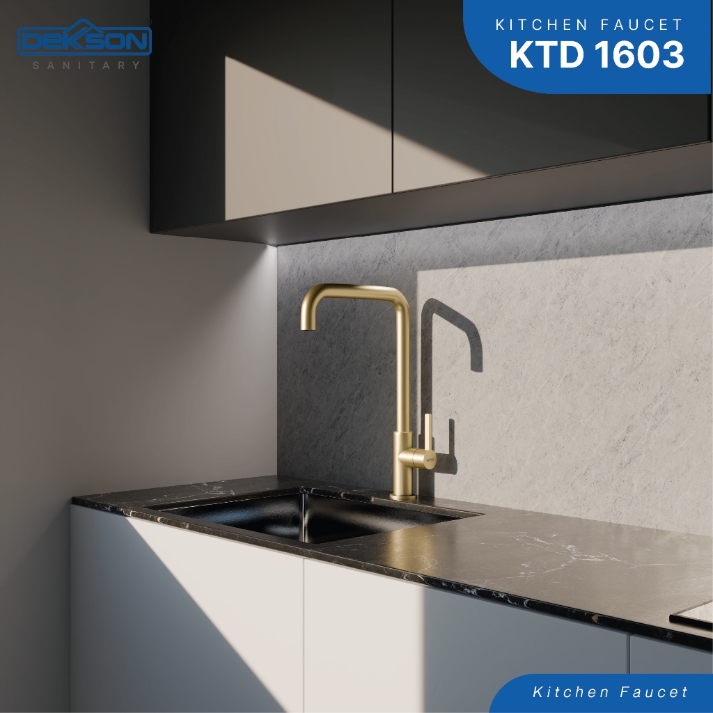 Jual DEKKSON Kitchen Tap Deck Keran Dapur Cuci Piring KTD 1603 | Shopee ...