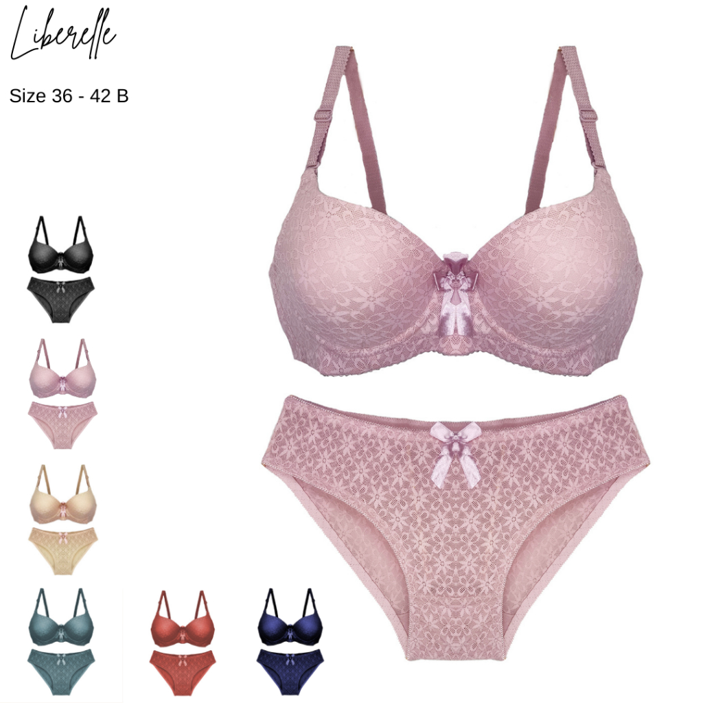 Jual Sherina BRA / BH SET + CD Wanita Sexy Premium Quality cup 36B-42B kawat Push Up | Shopee ...
