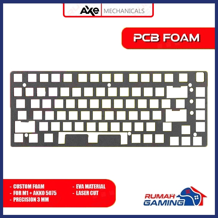 Jual AKKO - 5075 - Custom PCB Foam - Mechanical Keyboard | Shopee Indonesia