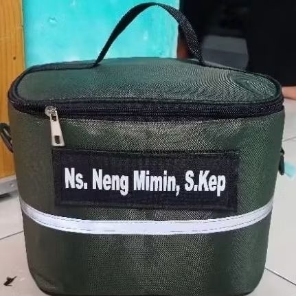 Jual Tas Tabung Bidan Kit, Tas Obat Medis P3K, Tas Home Care Nursing ...